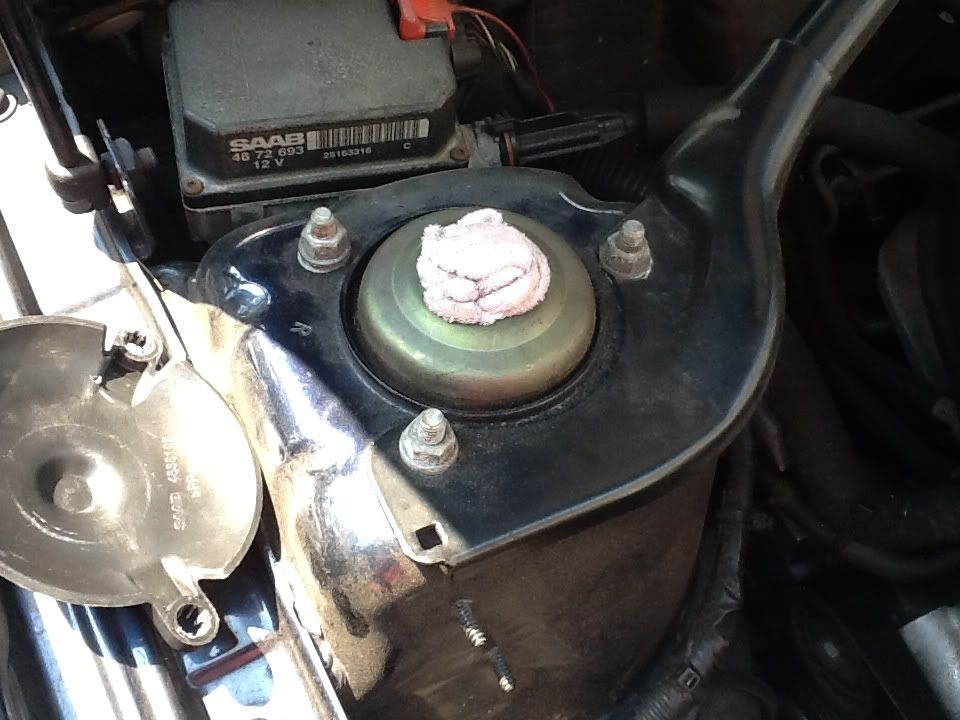 Replacing just the strut mount | SaabCentral Forums