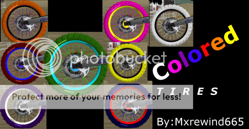 Colored Tires Pack [Release] - MX Simulator