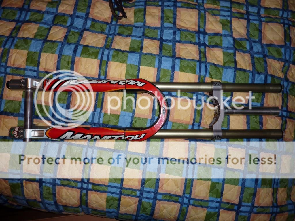 2003 Intense M1 frame / Manitou X Vert carbon forks | Retrobike