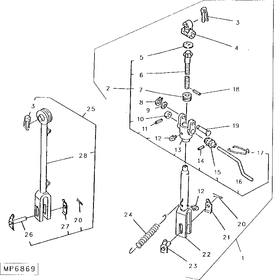 John Deere 970 Adjustable Lift Link | Green Tractor Talk