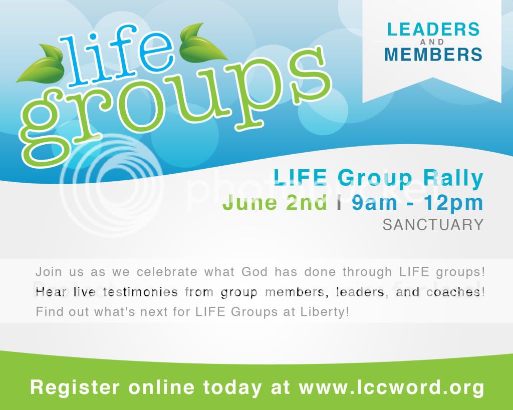 Sat Jun 2nd LIFE Group Rally! Join Us!!! | lcclifegroups